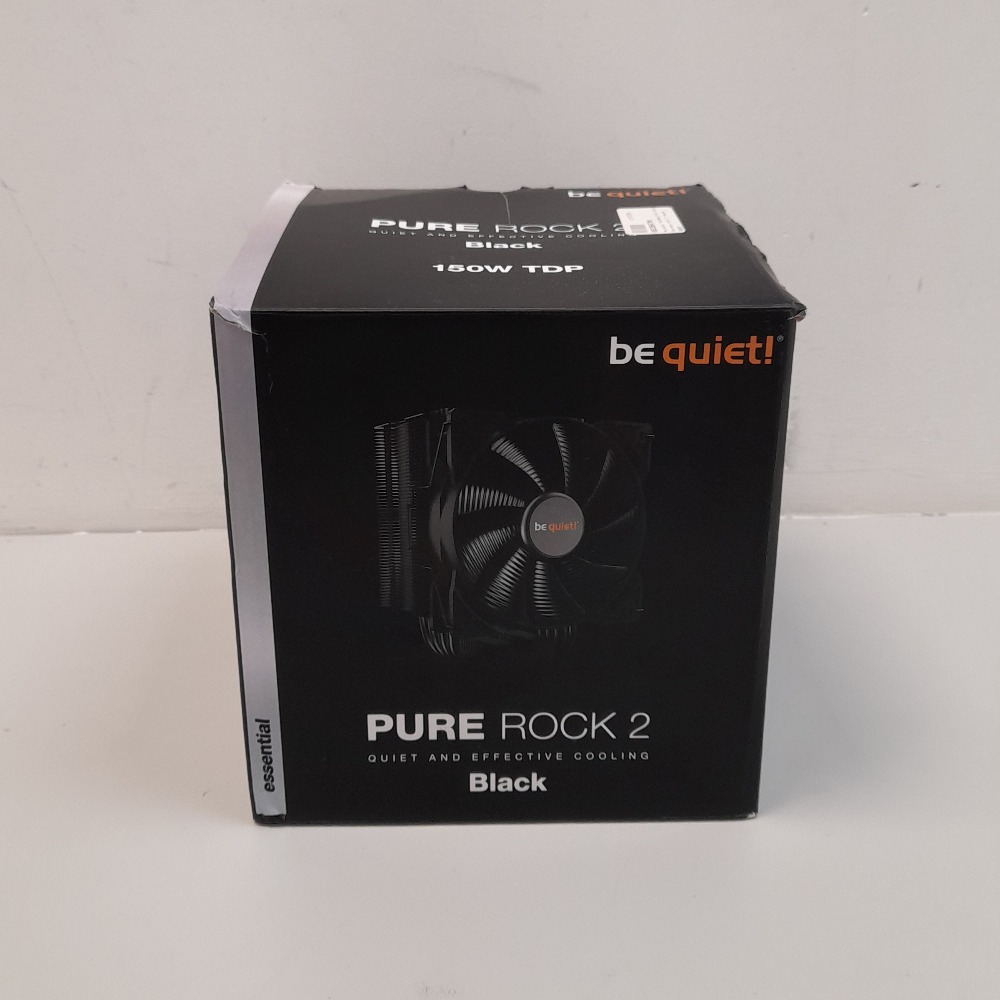 Pre-owned Be Quiet BK007 Pure Rock 2 Black CPU Cooler, 120MM PWM Fan ...